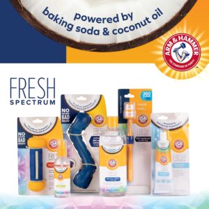 Arm & Hammer Fresh Spectrum 360 Degree EZ Clean Dog Dental Bone Chew Toy, Small | Dog Dental Toy for Small Dogs to Clean Teeth and Combat Bad Breath | Enhanced with Baking Soda and Coconut Oil