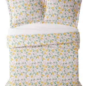 Brooklyn Loom Lemon Verbena 3-Piece Full/Queen Duvet Cover Set (DCS3577FQ-1800)