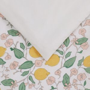 Brooklyn Loom Lemon Verbena 3-Piece Full/Queen Duvet Cover Set (DCS3577FQ-1800)