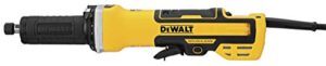 dewalt die grinder, brushless, variable speed, paddle switch with lock-on, 2-inch (dwe4997vs)