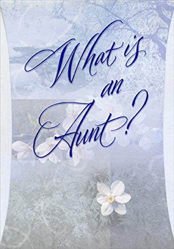 Designer Greetings What is an Aunt? Birthday Card