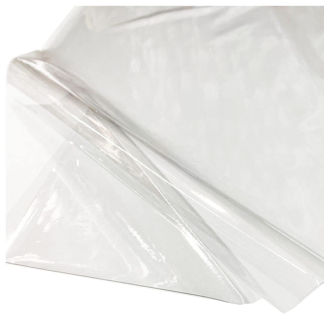 Mybecca Clear Marine Vinyl 54"- 16 Gauge Sold Folded by Separate Yard