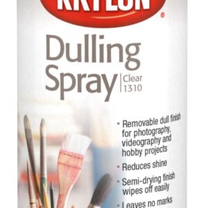 Krylon Clear Dulling Spray Paint, 6 oz, Dull Finish