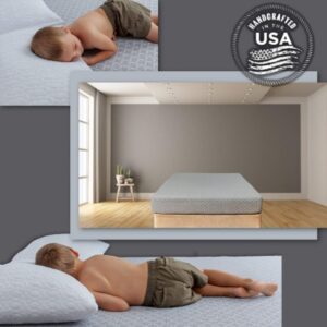 Excel Sleep American Made - 11" Liberty Hybrid Graphite Pocket Coil Mattress (76x80 - King)