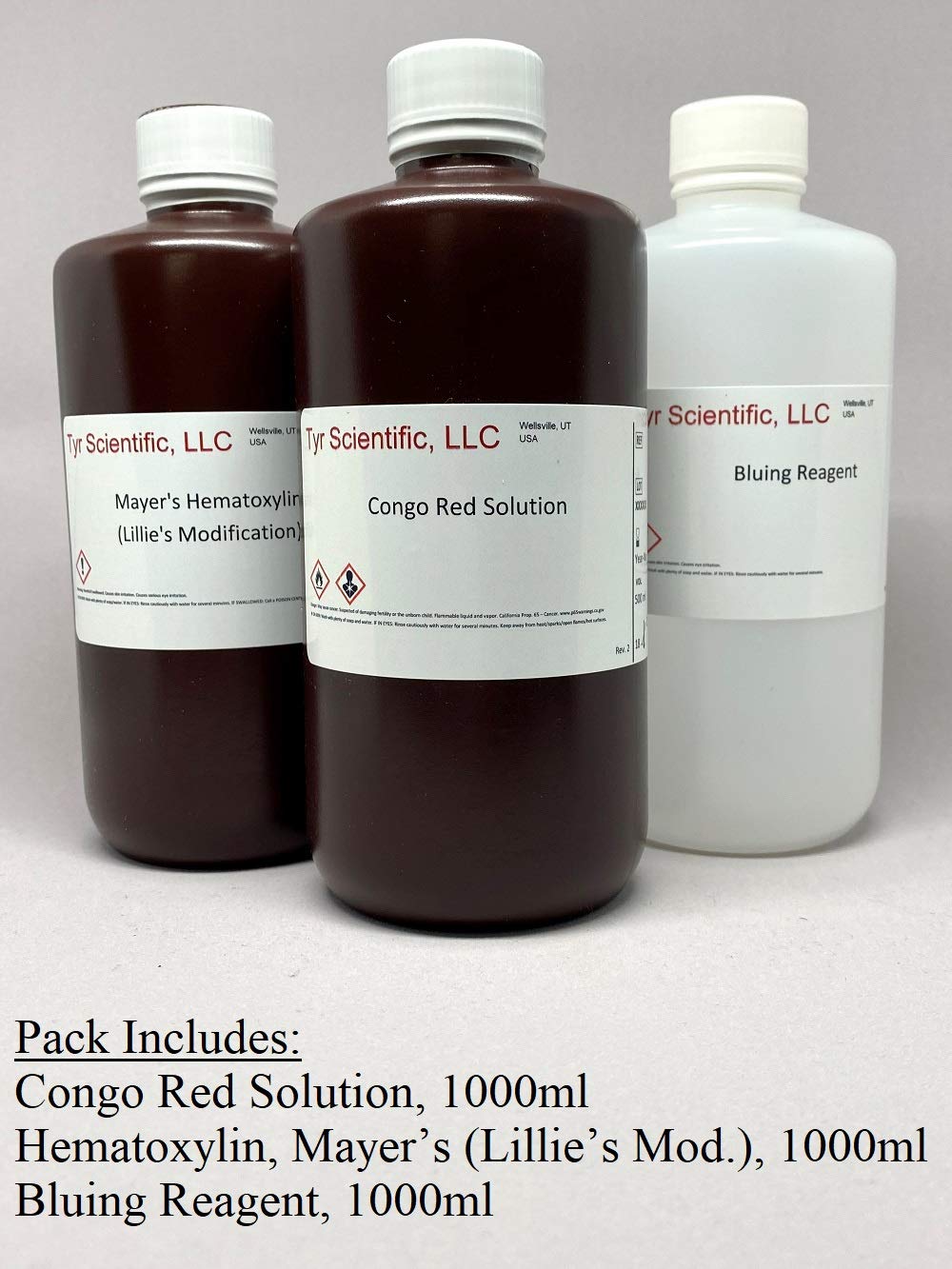 Amyloid Stain Pack (Congo Red), 1000ml