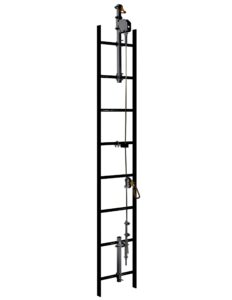 dbi-sala lad-saf cable vertical safety system 6118040, galvanized steel, 40 ft