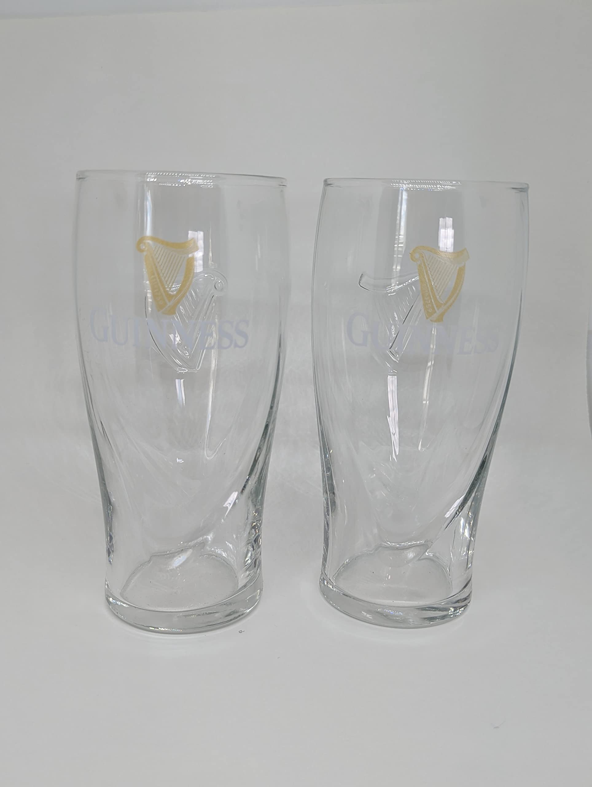 Guinness Signature Pub Edition Gravity Glass - 20 Ounce - Set of 4