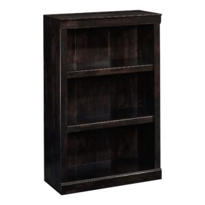 Realspace® 45"H 3-Shelf Bookcase, Peppered Black