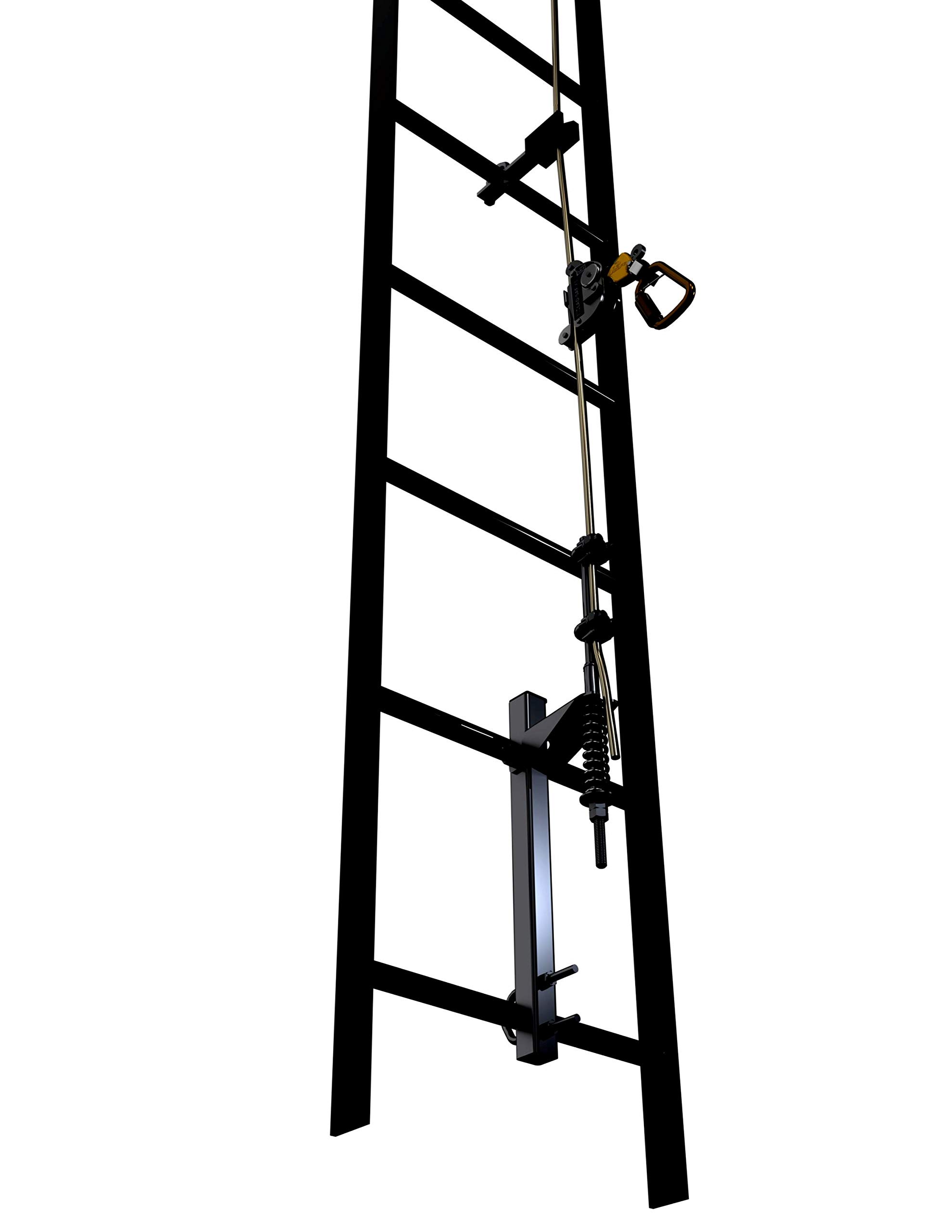 DBI-Sala Lad-Saf Cable Vertical Safety System 6118040, Galvanized Steel, 40 FT