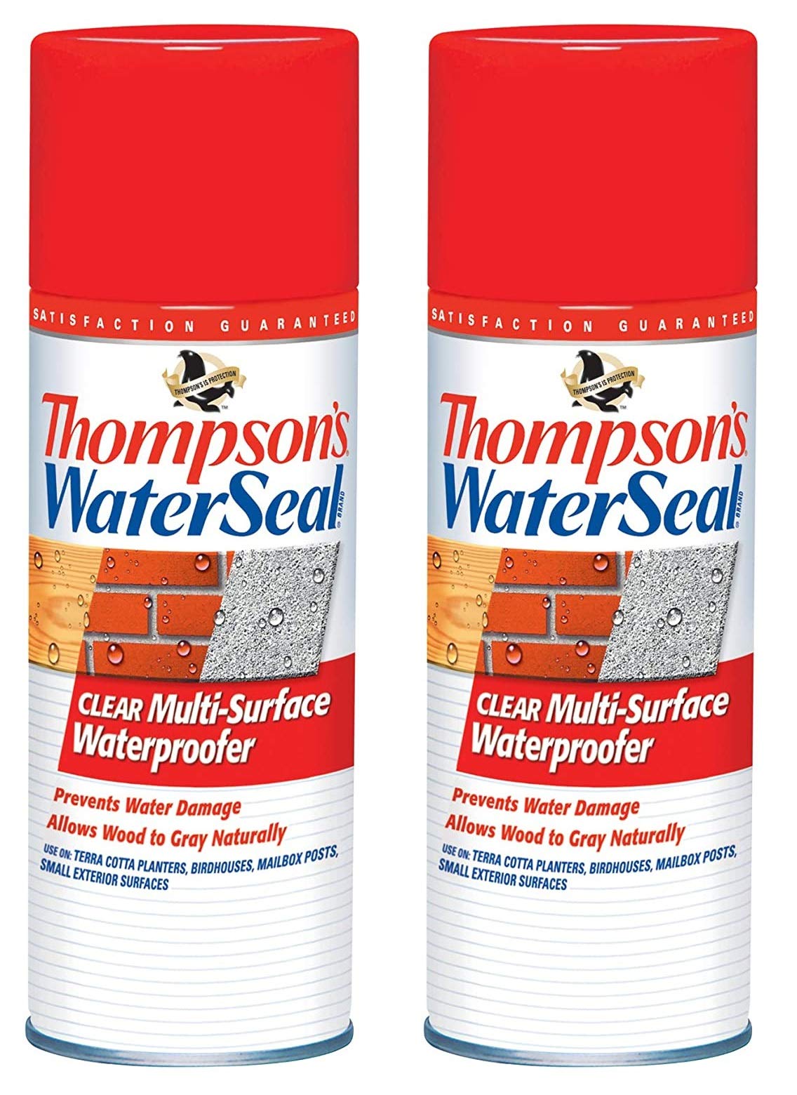 Thompsons TH.010100-18 Clear Multi-Surface Aerosol Waterproofer (Тwo Рack)