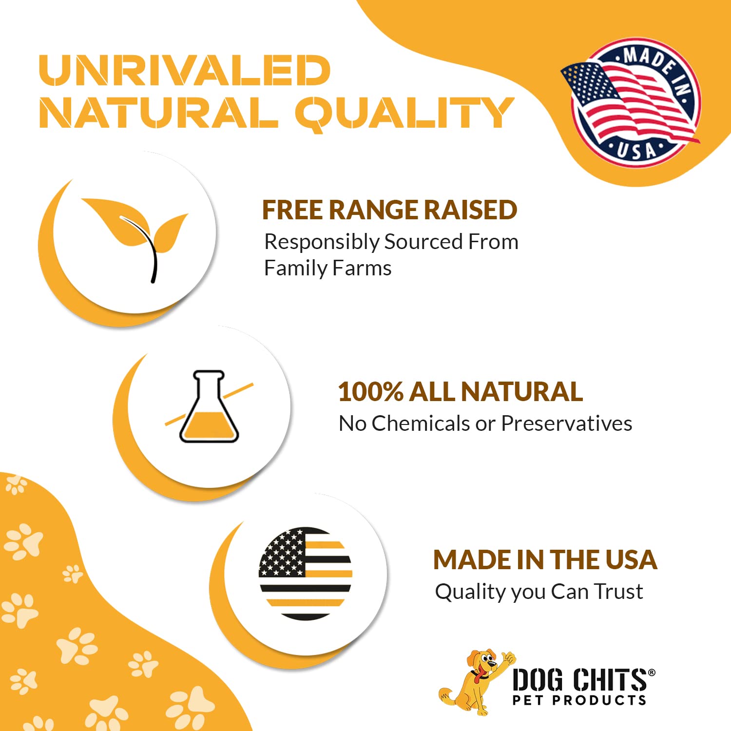 Dog Chits Bison Lung Fillets Dog and Puppy Treats - All Natural Grain and Chemical Free Training Chews - High Protein and Low Fat - Supports Dental Health - Made in The USA - Large 10 oz Bag