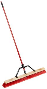 broom,w/handle and brace,36" block