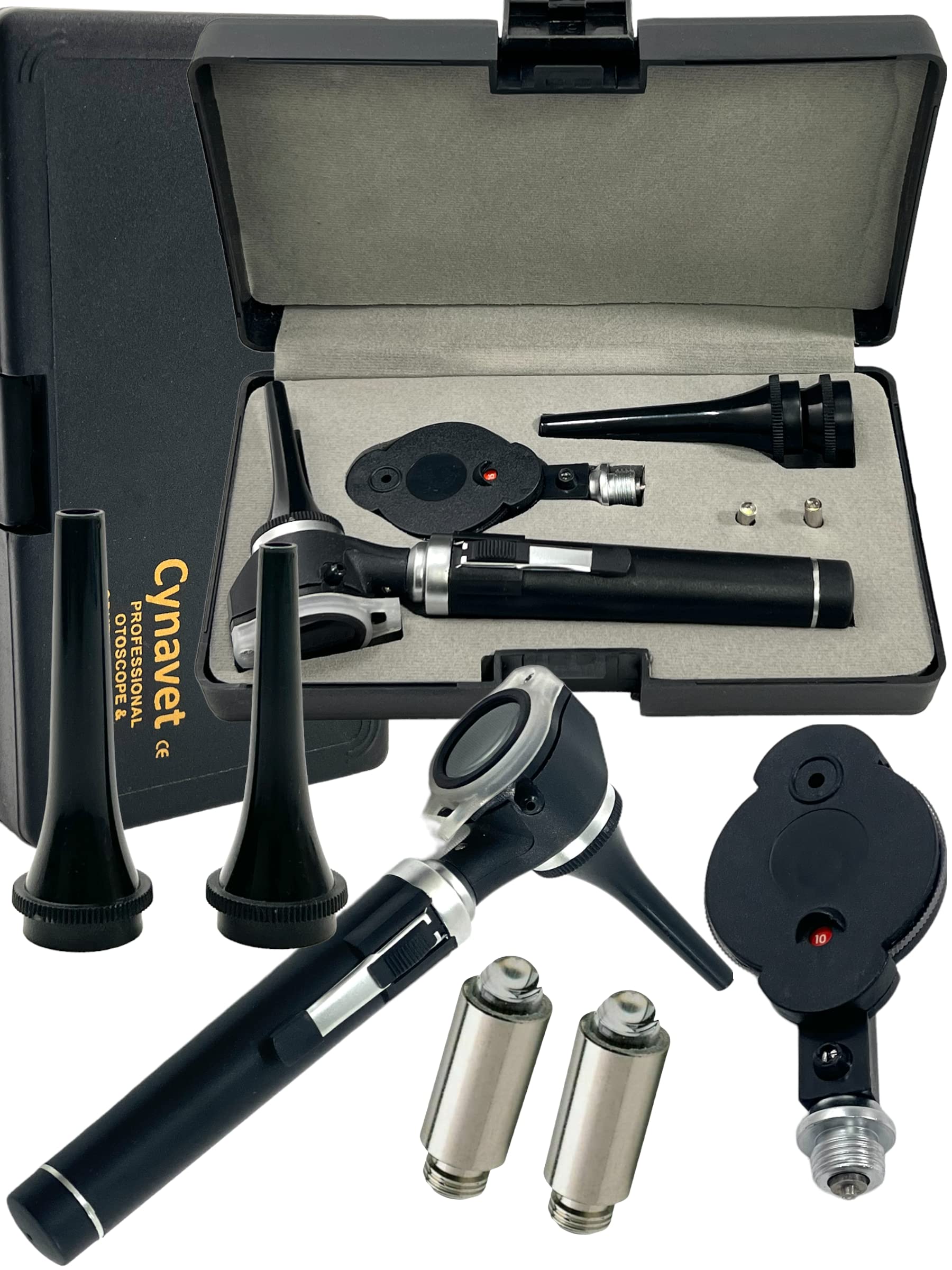 ArtLab-LED Veterinary Otoscope Set Animal Diagnostics Professional Veterinary Otoscope Set