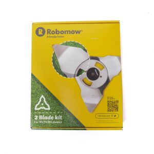 Robomow OEM FR-MRK6108A High Cut Blades, Silver