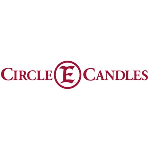 Circle E Candles, Orange Patchouli Scent, Small Size Jar Candle, 8oz, 1 Wick