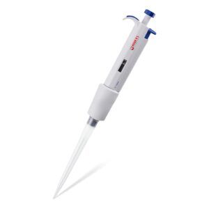 10ml micropipette, 1-10ml lab single channel micro pipettes, adjustable variable volume for liquid laboratory scientific school home