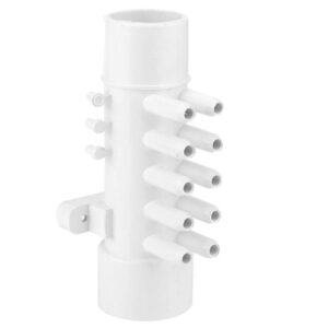 fdit 1.5in 10mm 10 port pvc pool plumbing manifold with 6 plugs hot spring bathtub swimming pool spa accessories