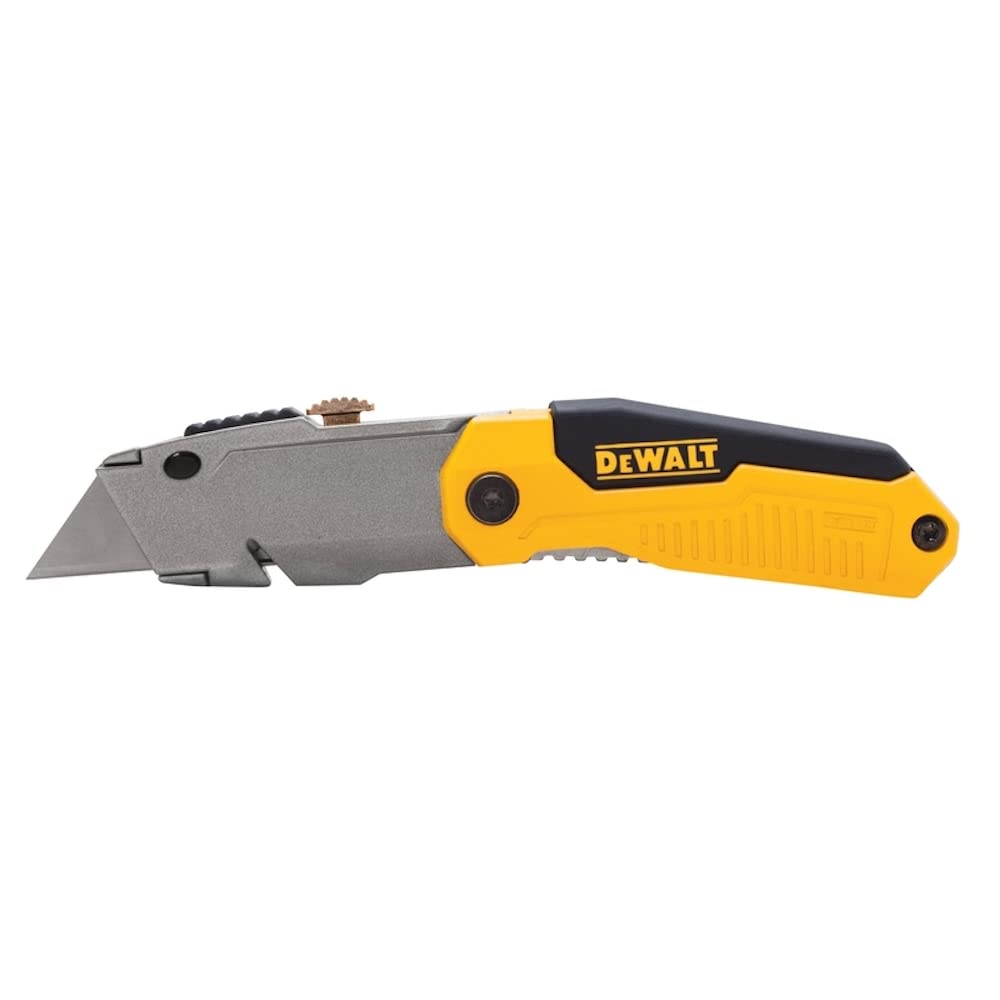 Dewalt DWHT11921A Folding Utility Knife and Heavy Duty Utility Blades with Dispenser Combo Pack