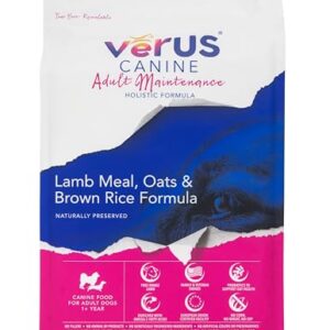 VeRUS Pet Foods Dry Dog Food Lamb, Adult Maintenance Formula (35lb Bag)