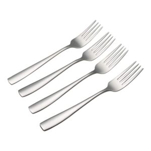 asking 12-piece stainless steel dinner forks, silverware dinner forks