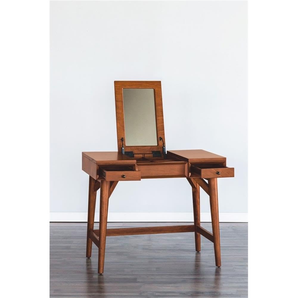 Alpine Furniture Flynn Vanity, Acorn