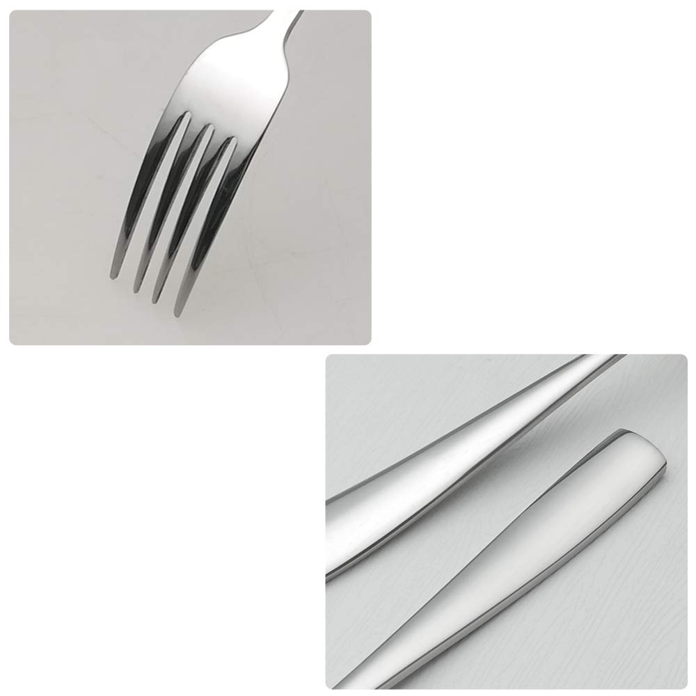 Asking 12-Piece Stainless Steel Dinner Forks, Silverware Dinner Forks