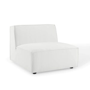 Modway Restore 4-Piece Upholstered Sectional Sofa in White