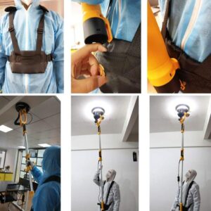 Electric Drywall Sander Support Harness/Dust-Free Wall Grinding Machine Shoulder Strap/Drywall Sander Shoulder Harness/Attachment/Accessoriessanding machine harness