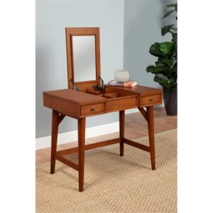 Alpine Furniture Flynn Vanity, Acorn