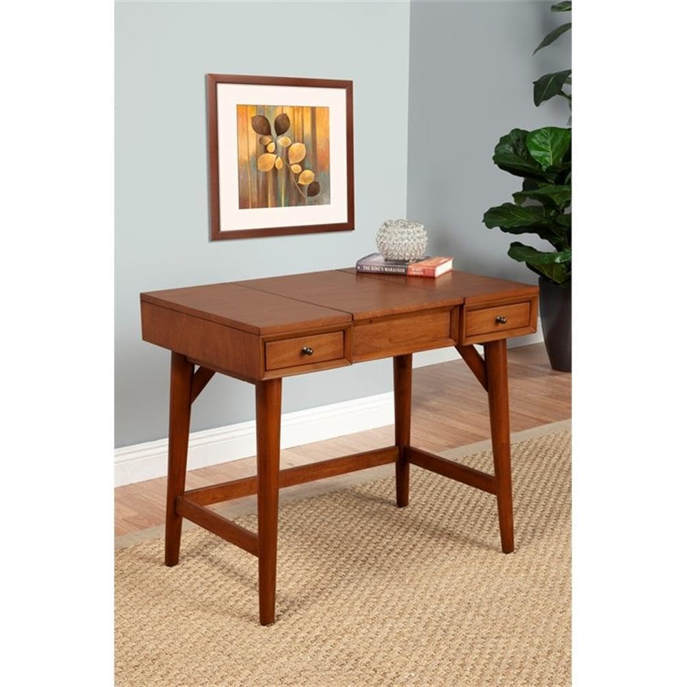 Alpine Furniture Flynn Vanity, Acorn