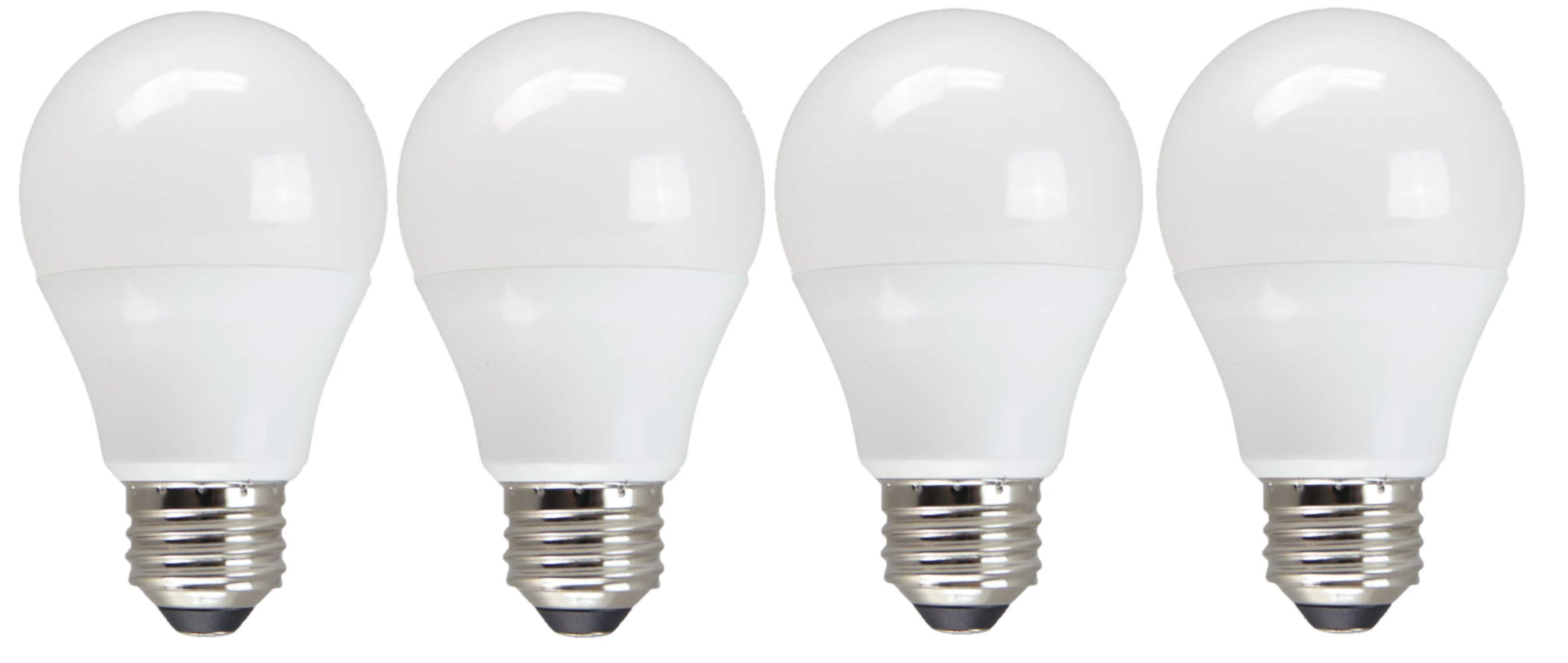 TCP Eco$ave LED 60 Watt Equivalent | 4 Pack | Soft White (3000K) Shatter Resistent | 730 Lumens | 6,000 Hour | Non-Dimmable Light Bulbs