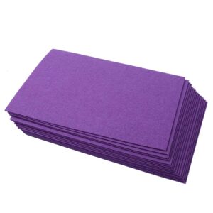 polyester felt sheet stiff 15 sheets 20 x 30 cm(7-7/8 x 11-7/8 in 5/64 in thick) (medium purple)