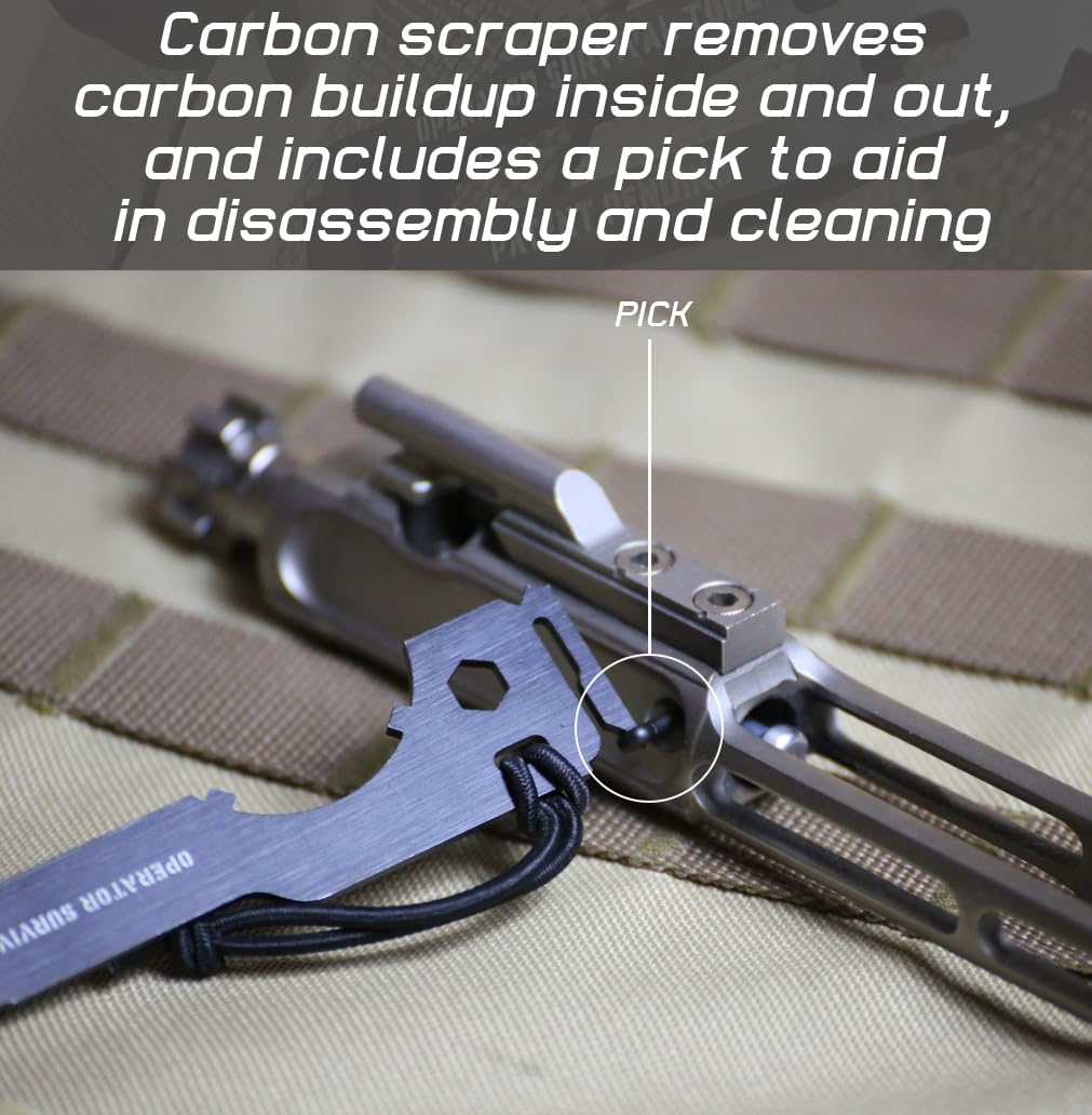 OST Carbon Scraping Tool | Cleaning Supplies | Carbon Cleaning Tool | Scraper Tool | Accessories | Maintenance | Multi-Scraper | Carbon Scraper | Carbon Cleaner | Carbon Removal Tool