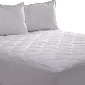 The Ritz-Carlton Mattress Pad - Hypoallergenic, Diamond Quilted Mattress Topper - 18" Deep - Queen