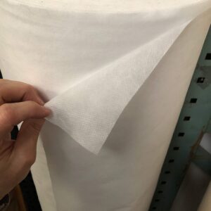 60” Spunbond Non-Woven Fabric White 125 Series (10 Yards)