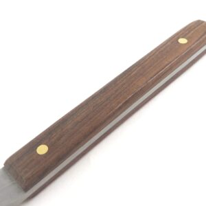 EIQOCCA Mikov V2003011 Dual Bevel Marking Knife with Finger Indents 0.100-Inch-Thick Blade 1/2 Inch Wide 1-7/8 Long with Rosewood Handle Stainless Steel Hardened to HRC 57