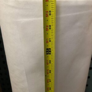 60” Spunbond Non-Woven Fabric White 125 Series (10 Yards)