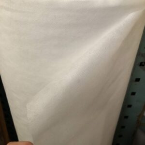 60” Spunbond Non-Woven Fabric White 125 Series (10 Yards)