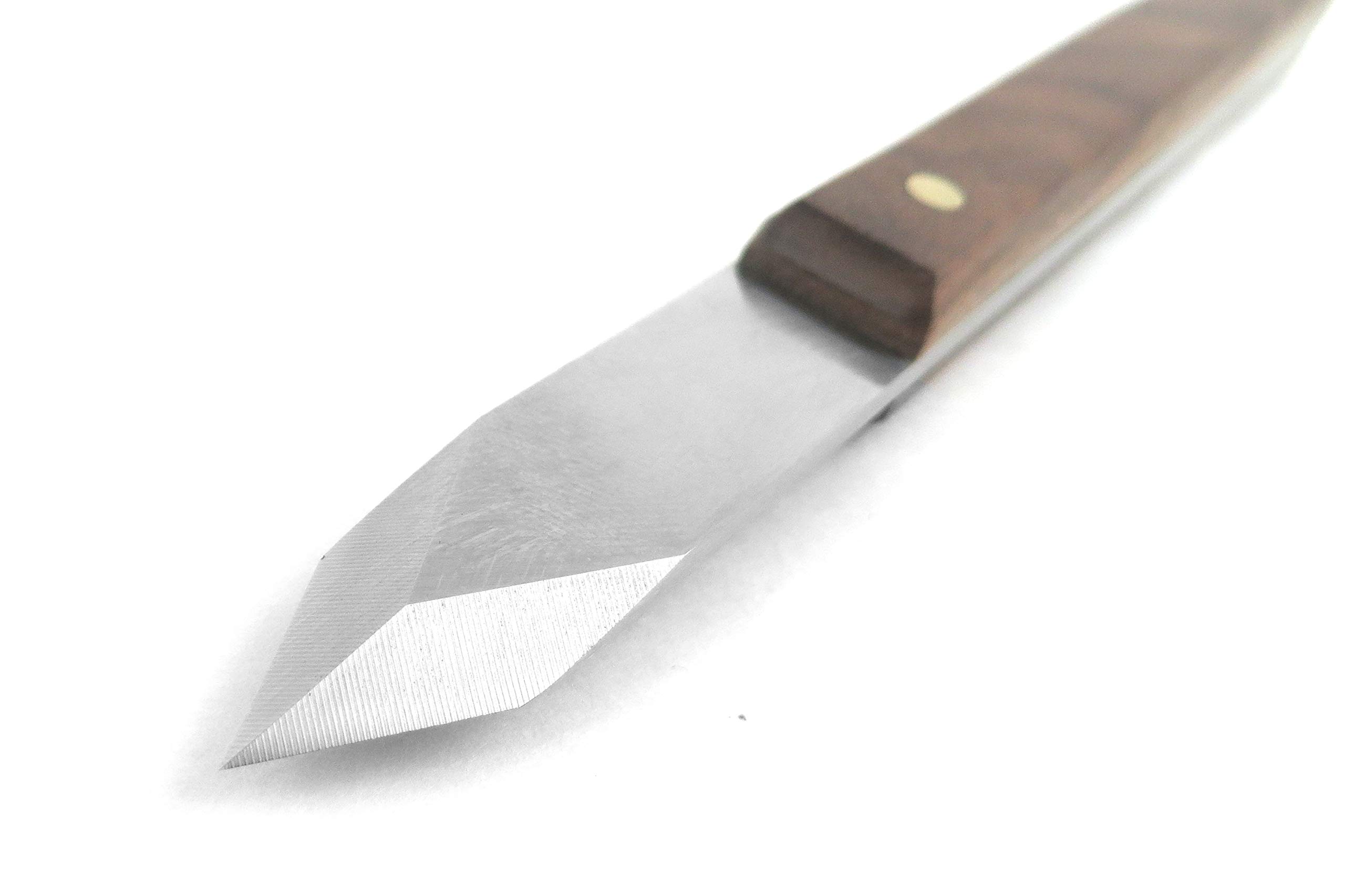 Mikov V2003009 Dual Bevel Marking Knife 0.100 Inch Thick Blade 1/2 inch Wide 1-7/8 Long with Rosewood Handle Stainless Steel Hardened to HRC 57 (Black-1)