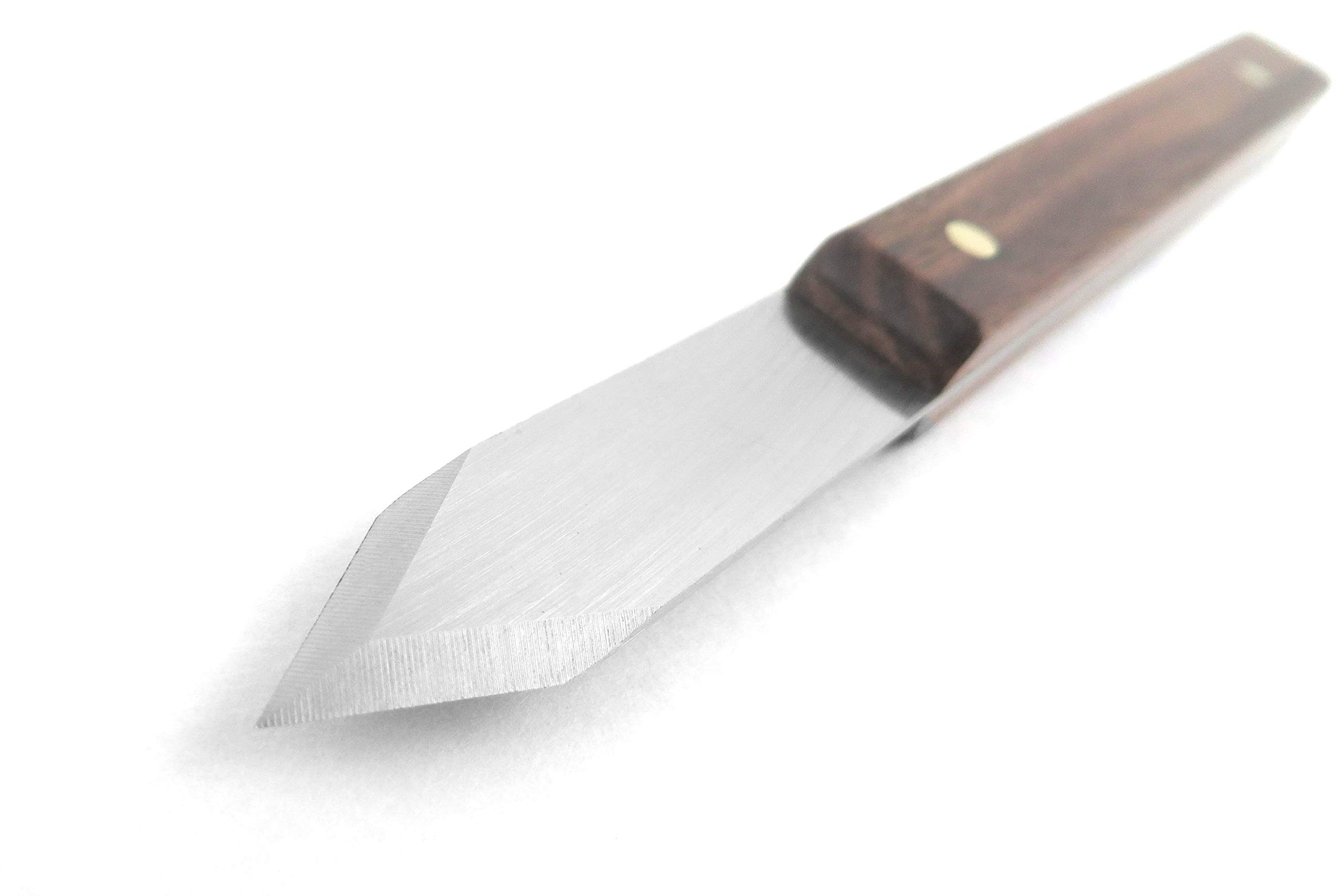 Mikov V2003008 Thin Blade Dual Bevel Marking Knife 0.060 Inch Thick Blade 1/2 inch Wide 1-7/8 Long with Rosewood Handle Stainless Steel Hardened to HRC 57