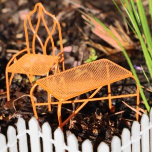 Leisure Arts Fairy Garden Decoration, Orange