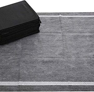 Glad for Pets Activated Carbon Dog Training Pads - Super Absorbent and Leak Proof Dog Pee Pads Extra Large, Indoor Potty Pads with Adhesive Strips, XL Puppy Pad Giant Size, 30" x 36", 24 Count