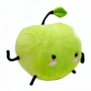 OZIF Stardew Plush Toy Valley Doll Figure Apple Junimo Plush Plants Stuffed Animal Green Soft Plush Pillow, Best Gift for Your Family (12"-30 cm) (Green Apple Juni)