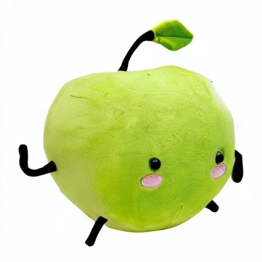 OZIF Stardew Plush Toy Valley Doll Figure Apple Junimo Plush Plants Stuffed Animal Green Soft Plush Pillow, Best Gift for Your Family (12"-30 cm) (Green Apple Juni)