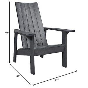 Capterra Casual Flatback Adirondack Greystone