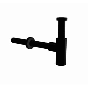 ws bath collections wsbc 53922 wsbc fittings 13-4/5" l decorative p-trap - matte black