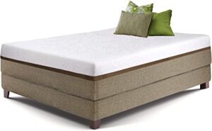 live and sleep ultra 14 inch gel memory foam mattress in a box - medium balanced, cool bed in a box, certipur certified - advanced body support - cal king size