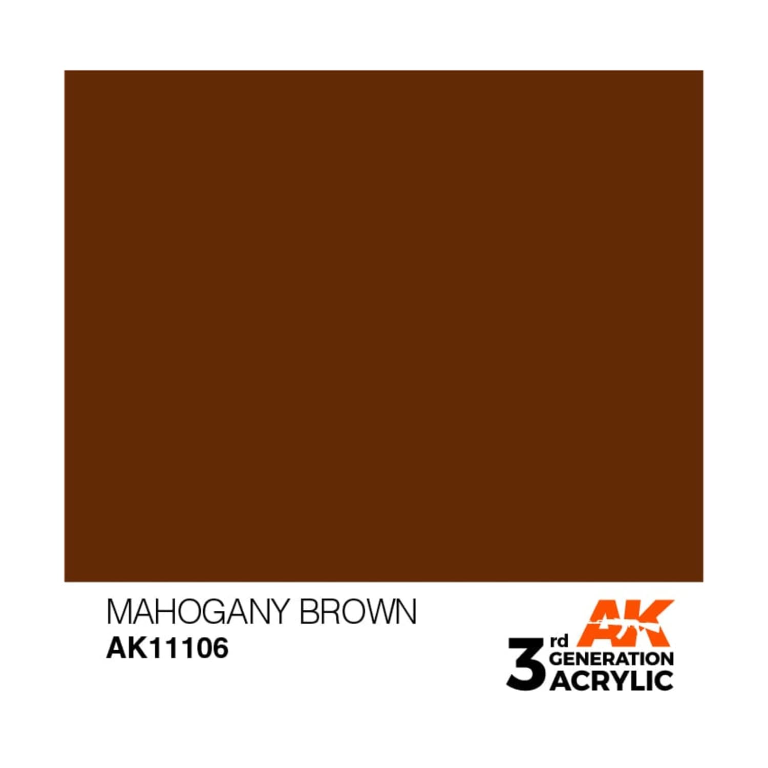 AK Interactive 3rd Gen Acrylic Mahogany Brown 17ml