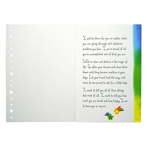 Blue Mountain Arts Greeting Card “I Love You, My Son” Is Perfect for Christmas, Birthday, Graduation, “Just Because” for a Remarkable Son from a Very Proud Parent, by Ashley Rice