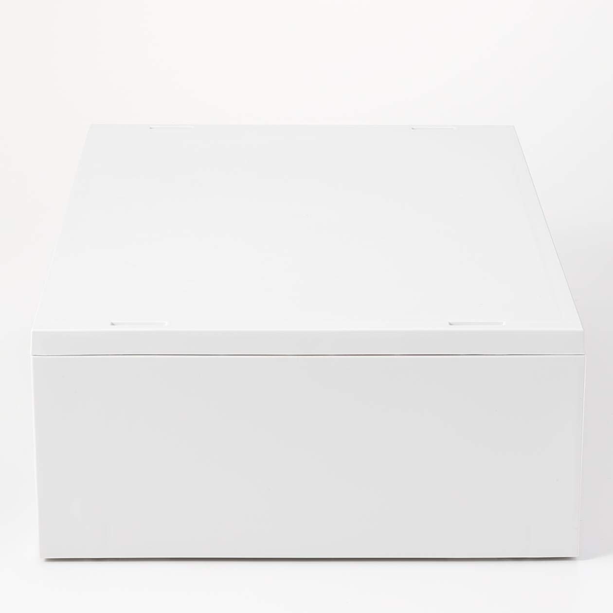 MUJI B7S7033 Storage Case, ys/m, White/Grey